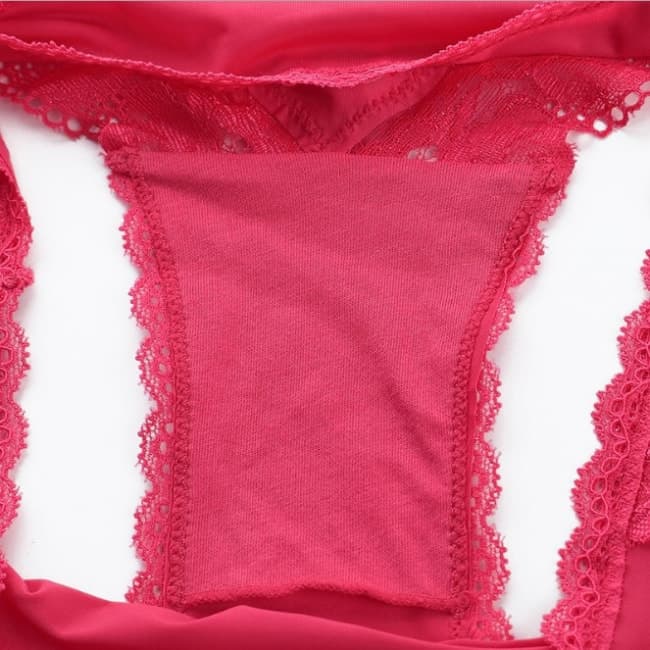 Luxury Cotton Crochet Lace Edge Panties | Lingerie Way